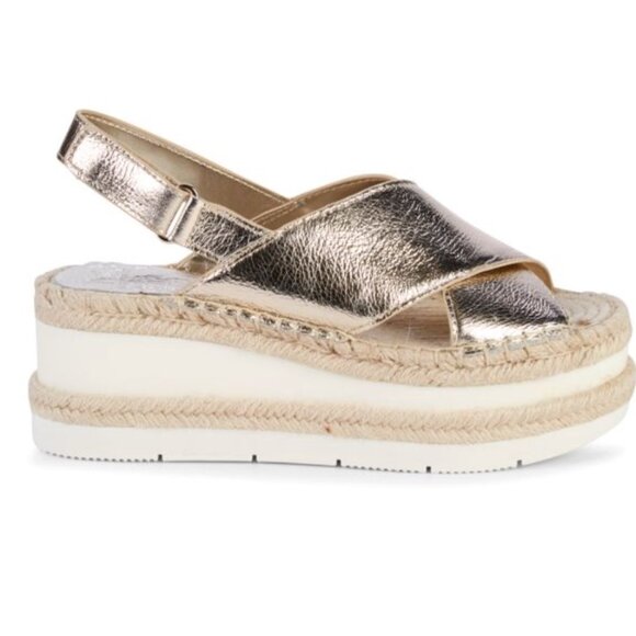 Marc Fisher | Shoes | Marc Fisher Leather Platform Sandals | Poshmark
